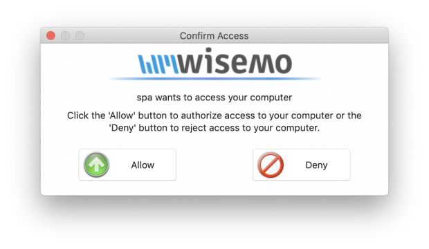 Secure remote control | WiseMo