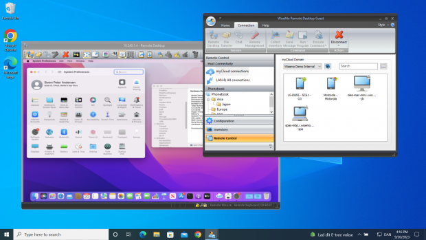 Remote control macOS computers | WiseMo