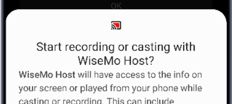 Android Host troubleshooting | WiseMo